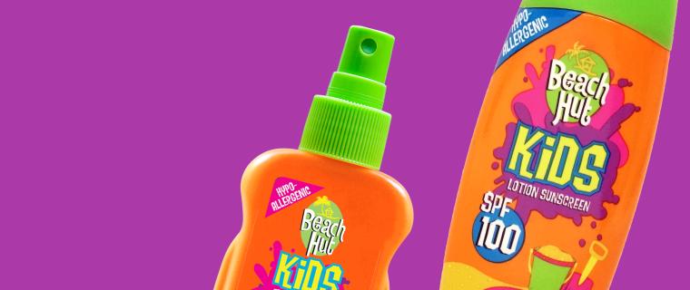 Kids Protection – Beach Hut Sunscreen