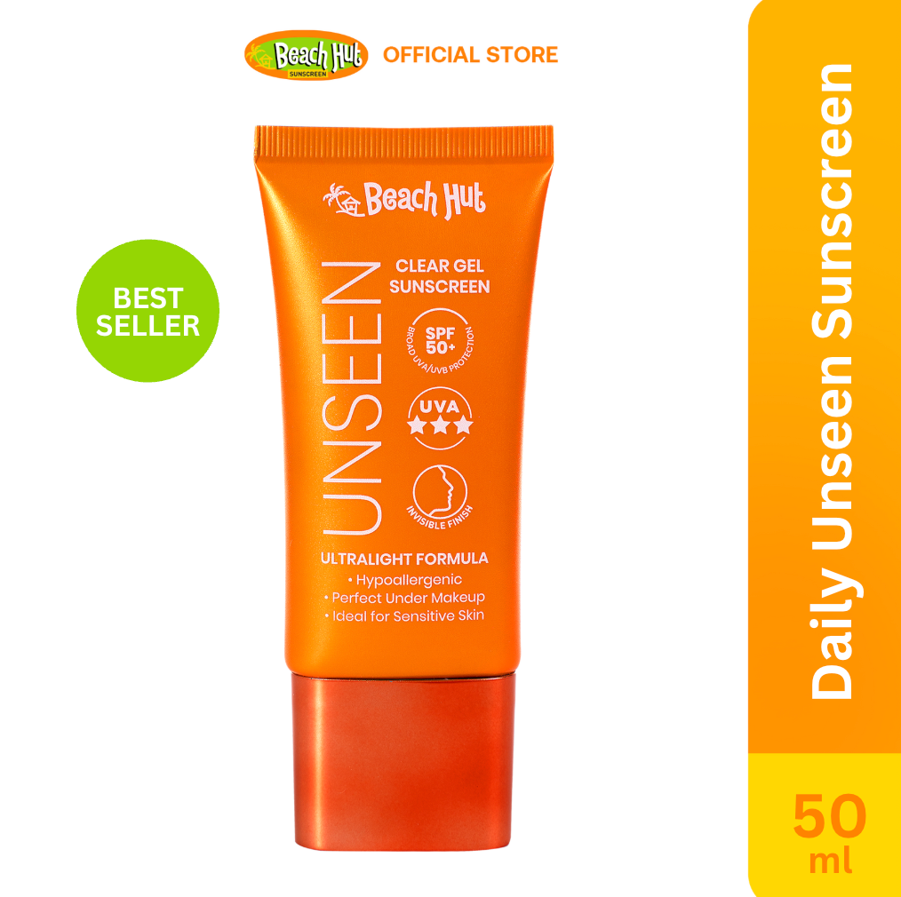 Beach Hut Daily Unseen Sunscreen 50mL – Beach Hut Sunscreen