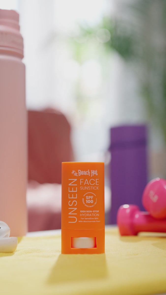 Beach Hut Sunblock Daily Unseen Sunstick SPF100 Sunscreen – Beach Hut ...